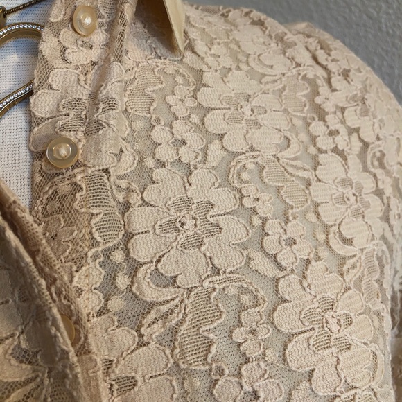 Tops | Kettlewell Ladies Extra Small Lace Blouse | Poshmark